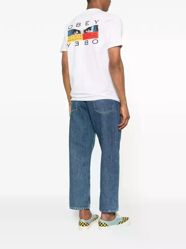 Obey Crew-neck T-shirt - White