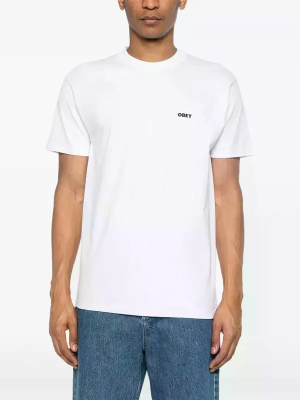 Obey Crew-neck T-shirt - White