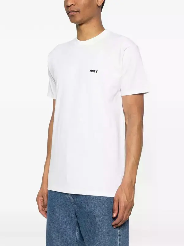 Obey Crew-neck T-shirt - White