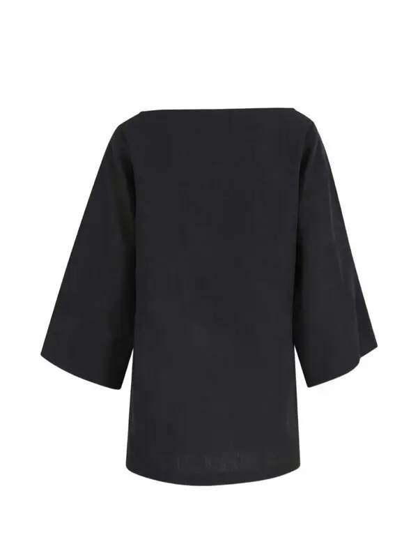 THE ROW Flared Sleeve Blouse