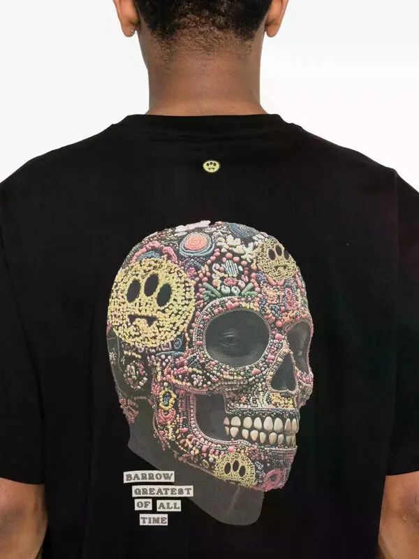 BARROW Skull-print T-shirt