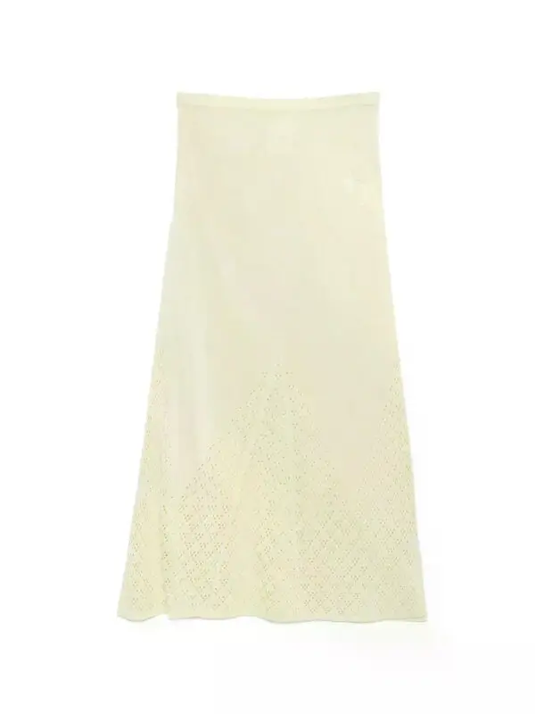 Paris Georgia Amelia Openwork Midi Skirt