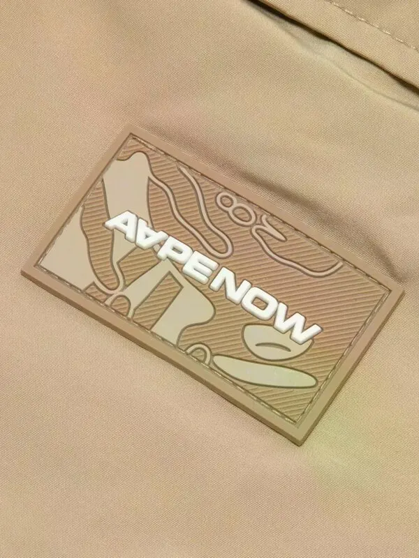 AAPE BY *A BATHING APE Logo Cargo Shorts - Neutrals