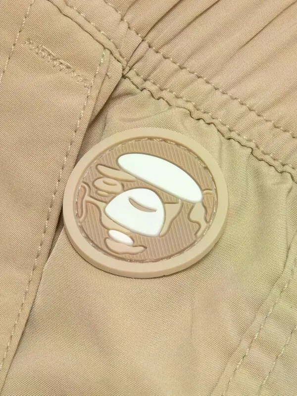 AAPE BY *A BATHING APE Logo Cargo Shorts - Neutrals
