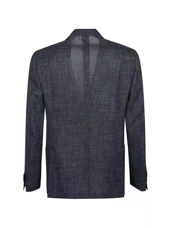 LARDINI Single-breasted Blazer - Blue