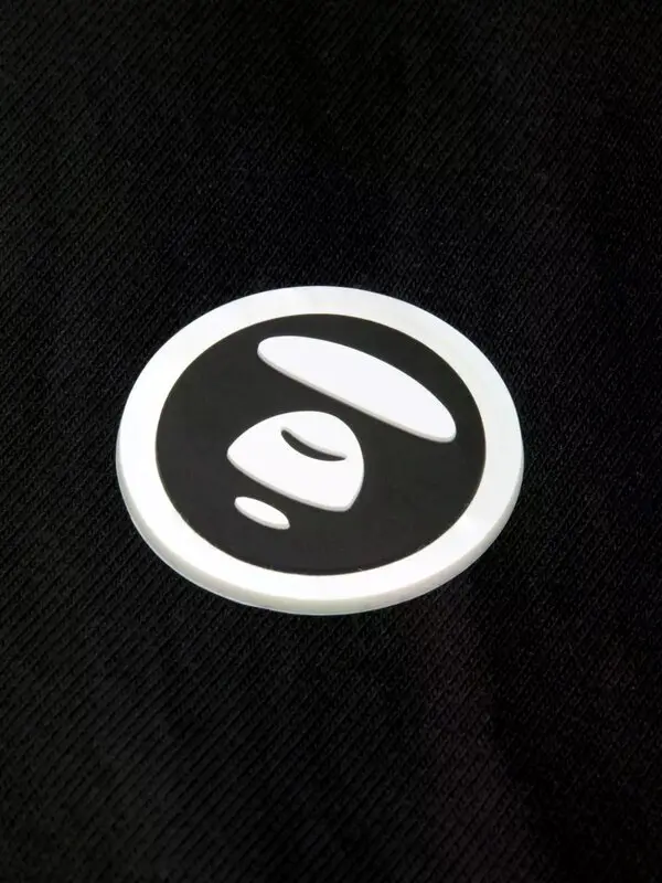 AAPE BY *A BATHING APE Moonface Logo Sweatshirt - Black