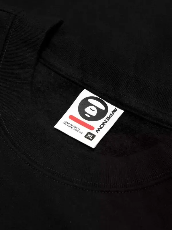 AAPE BY *A BATHING APE Moonface Crew-neck Sweatshirt