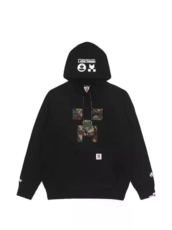 AAPE BY *A BATHING APE Logo Back Hoodie
