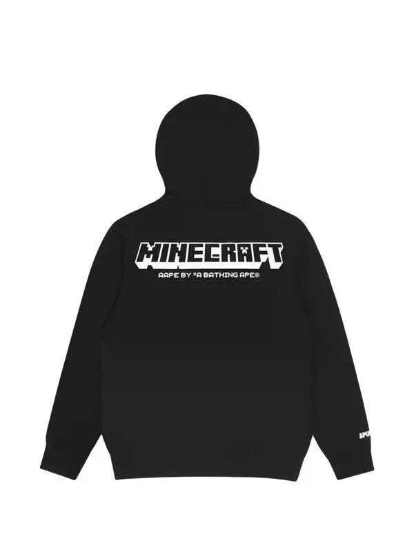AAPE BY *A BATHING APE Logo Back Hoodie