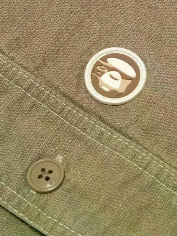 AAPE BY *A BATHING APE Patch Pockets Shirt - Neutrals
