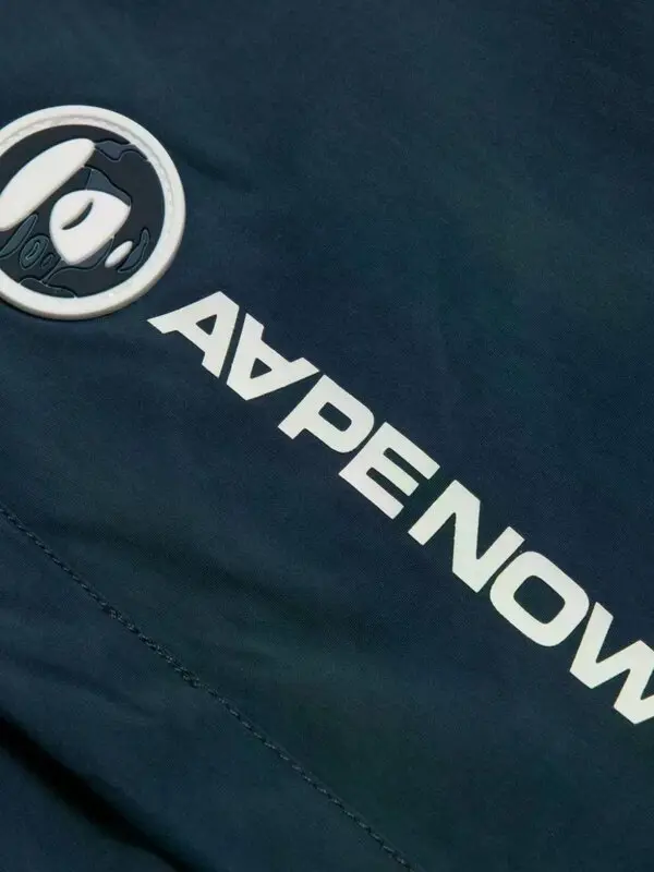 AAPE BY *A BATHING APE Elasticated Logo Track Pants - Blue
