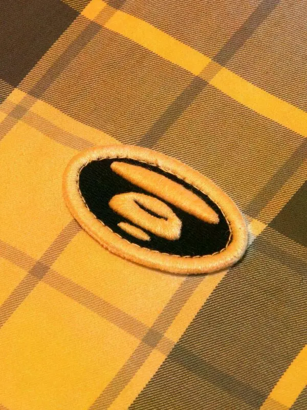AAPE BY *A BATHING APE Check Shirt - Yellow
