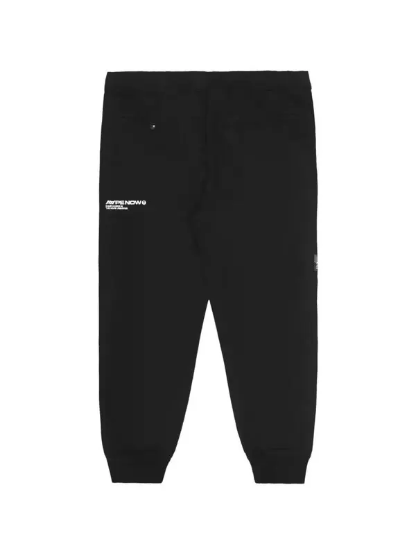 AAPE BY *A BATHING APE Embroidered Twill Track Pants