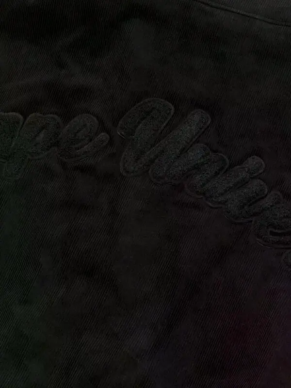 AAPE BY *A BATHING APE Logo Embroidered Corduroy Jacket