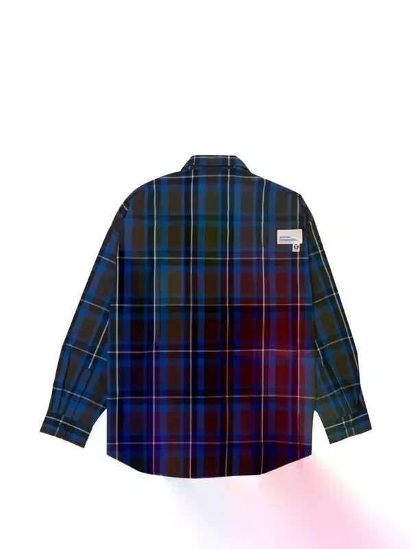 AAPE BY *A BATHING APE Moonface Check Shirt