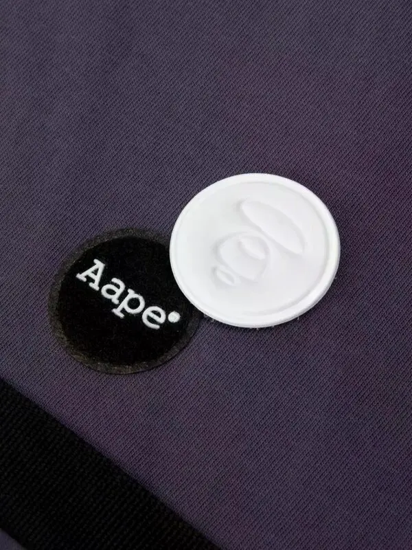 AAPE BY *A BATHING APE Moonface Long-sleeved T-shirt