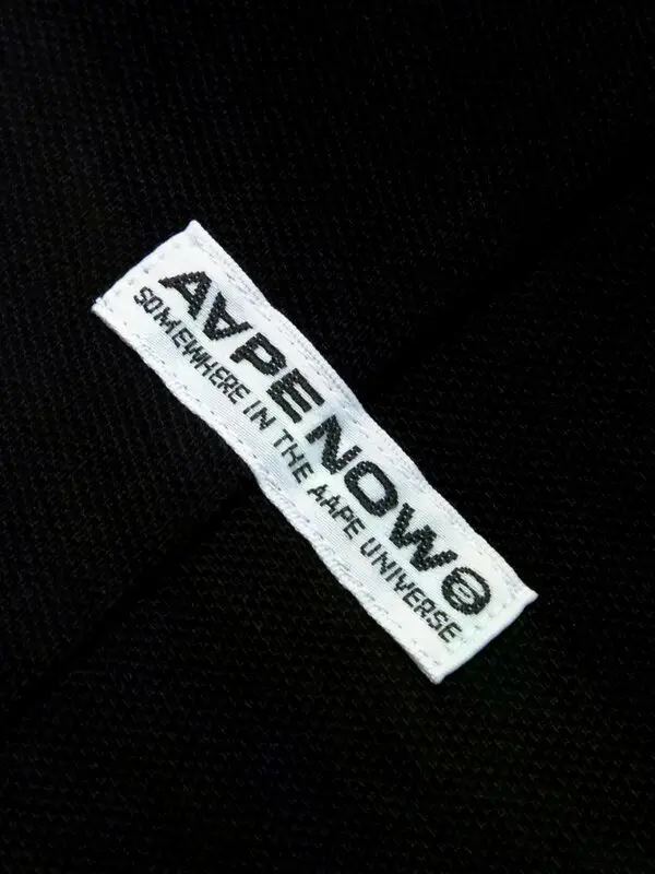 AAPE BY *A BATHING APE Moonface Camo-patch Polo Shirt