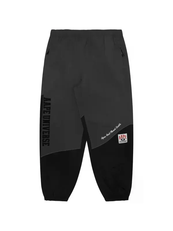 AAPE BY *A BATHING APE Colourblock Logo Track Pants