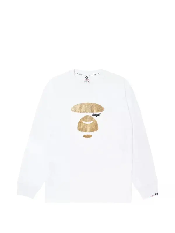 AAPE BY *A BATHING APE Long-sleeves Sweatshirt - Black