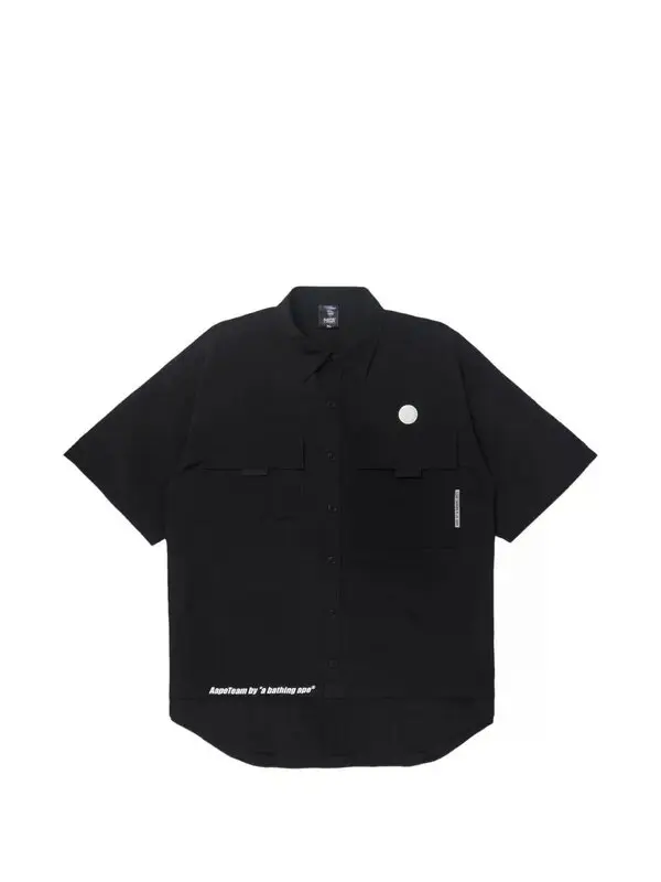 AAPE BY *A BATHING APE Patch Short Sleeve Shirt