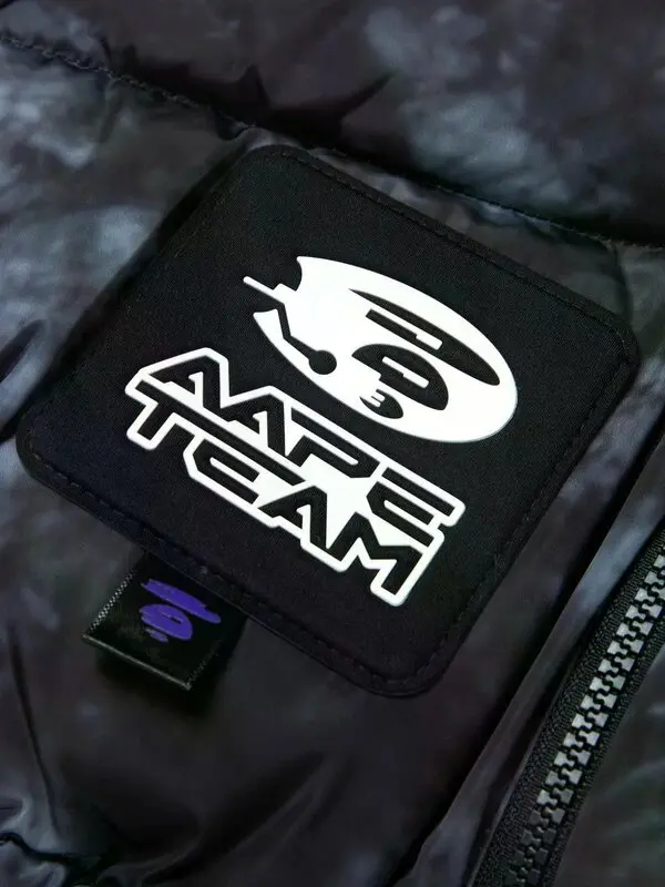 AAPE BY *A BATHING APE Tie-dye Padded Gilet