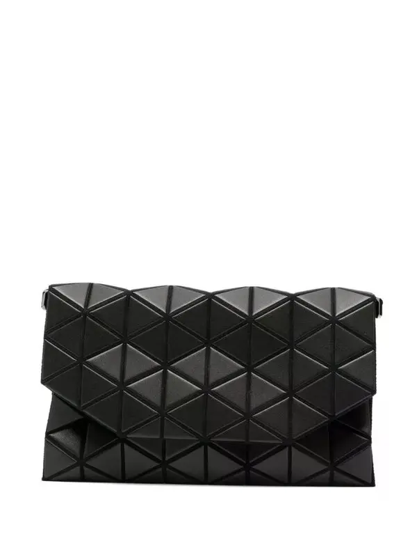 Issey Miyake Geometric Shoulder Bag - Black