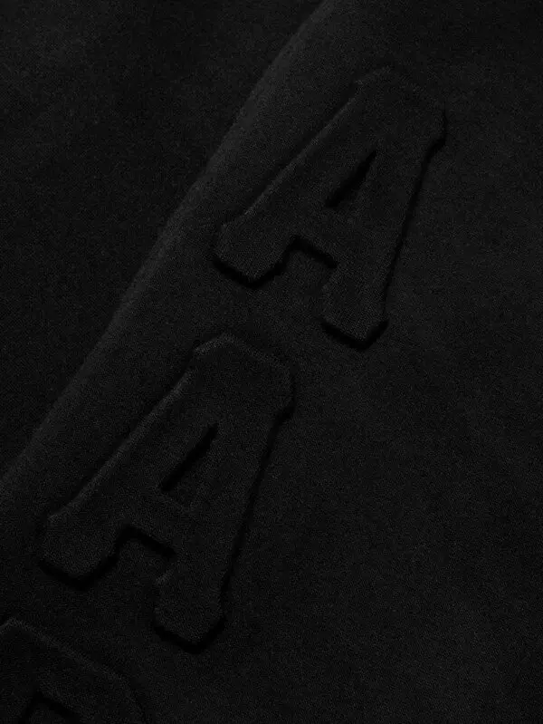 AAPE BY *A BATHING APE Embossed-logo Sweat Shorts - Neutrals