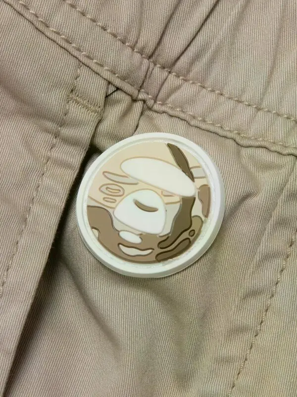 AAPE BY *A BATHING APE Moonface-patch Drawstring Chino Pants
