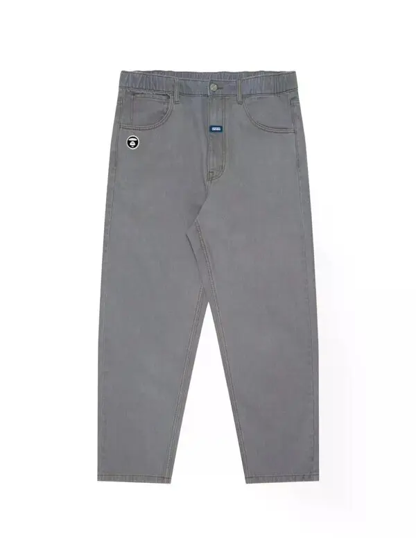 AAPE BY *A BATHING APE Moonface Patch Jeans