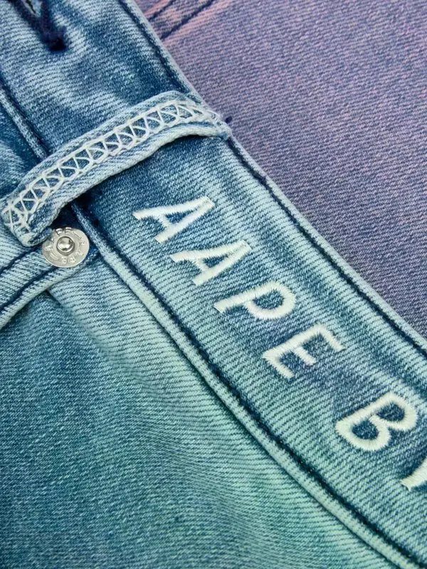 AAPE BY *A BATHING APE Fringed Mini Skirt