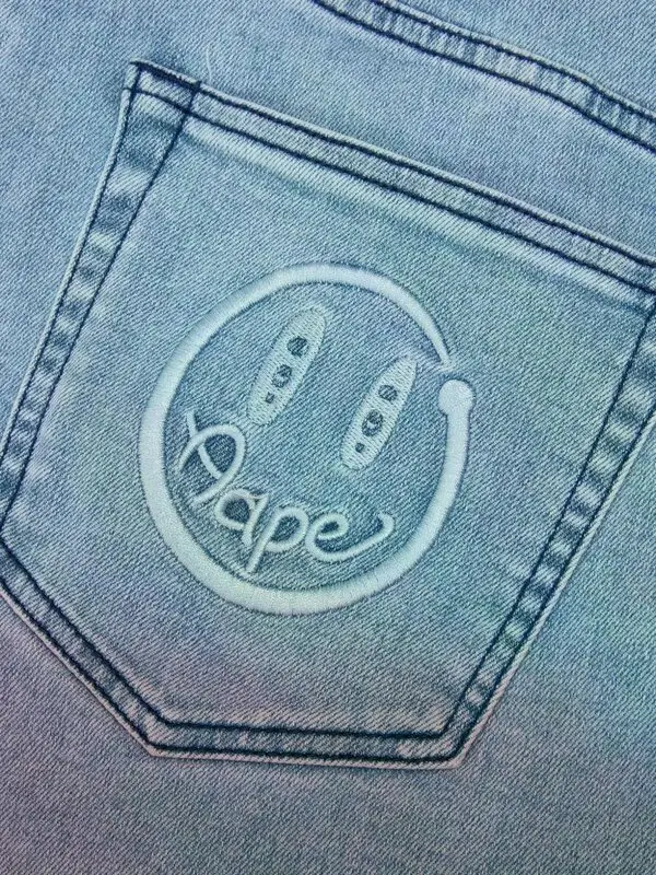 AAPE BY *A BATHING APE Fringed Mini Skirt