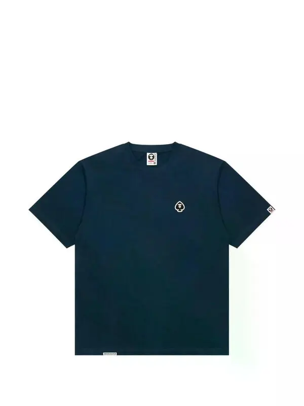 AAPE BY *A BATHING APE Spades Moonface-logo T-shirt - Black