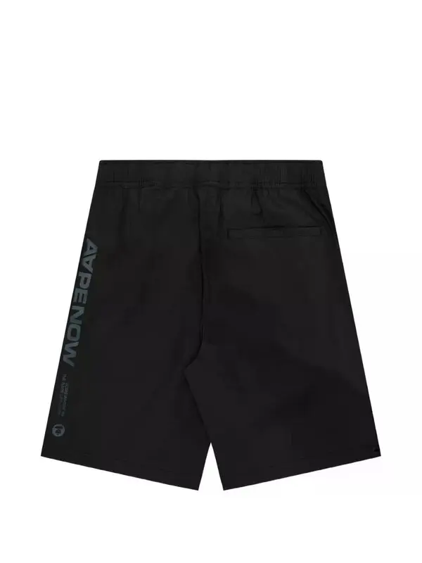 AAPE BY *A BATHING APE Moonface Relaxed-fit Shorts