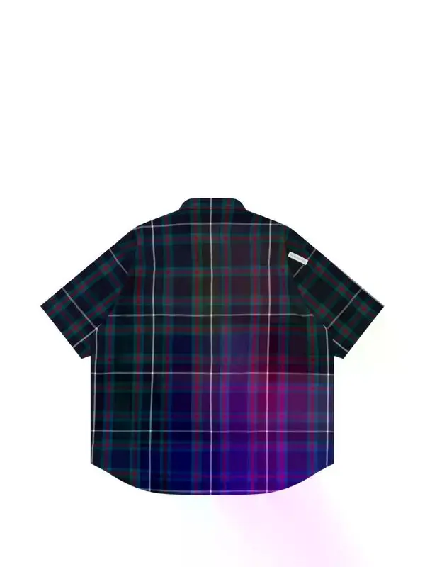 AAPE BY *A BATHING APE Moonface-patch Check Shirt