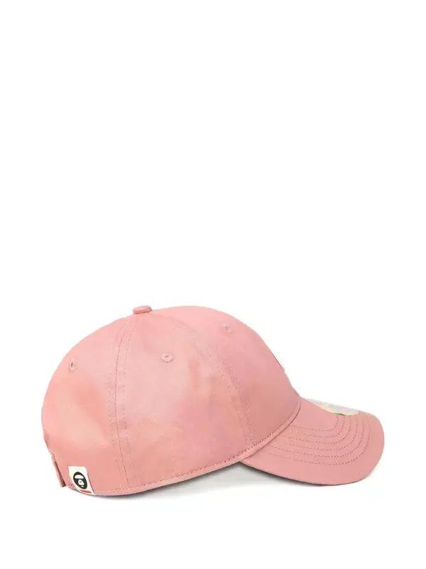 AAPE BY *A BATHING APE Logo-patch Baseball Cap - Pink