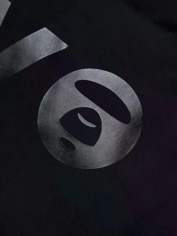 AAPE BY *A BATHING APE Moonface Patch Gilet - Black