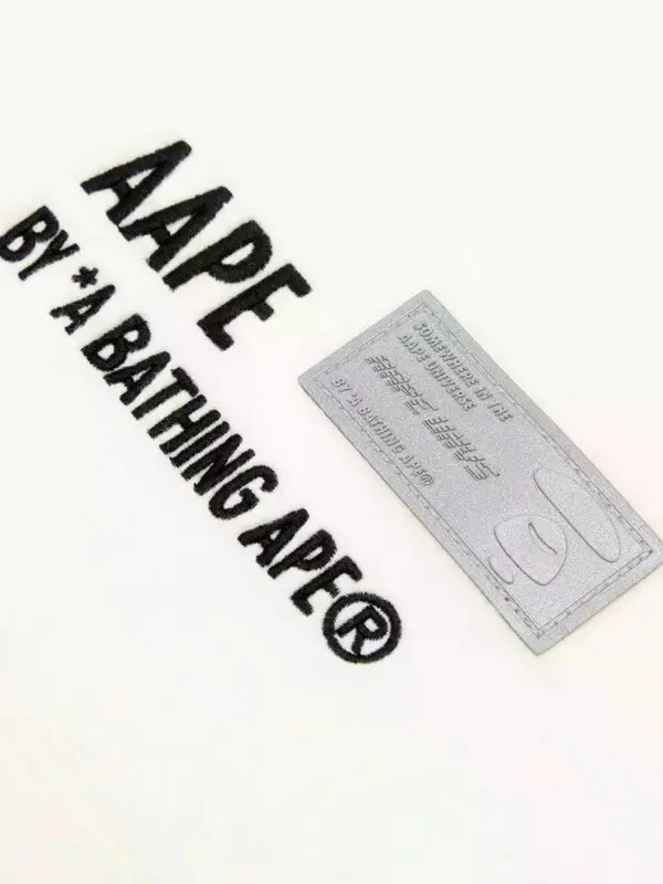AAPE BY *A BATHING APE Buttoned Patched Sweatshirt