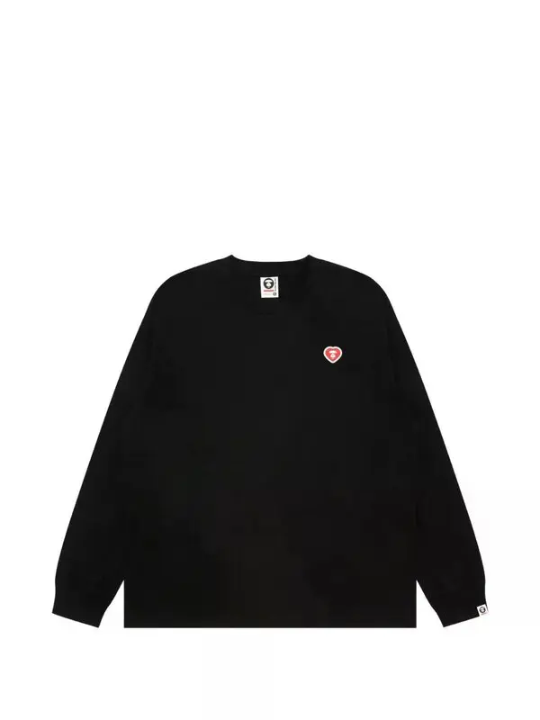AAPE BY *A BATHING APE Long-sleeve T-shirt - Black