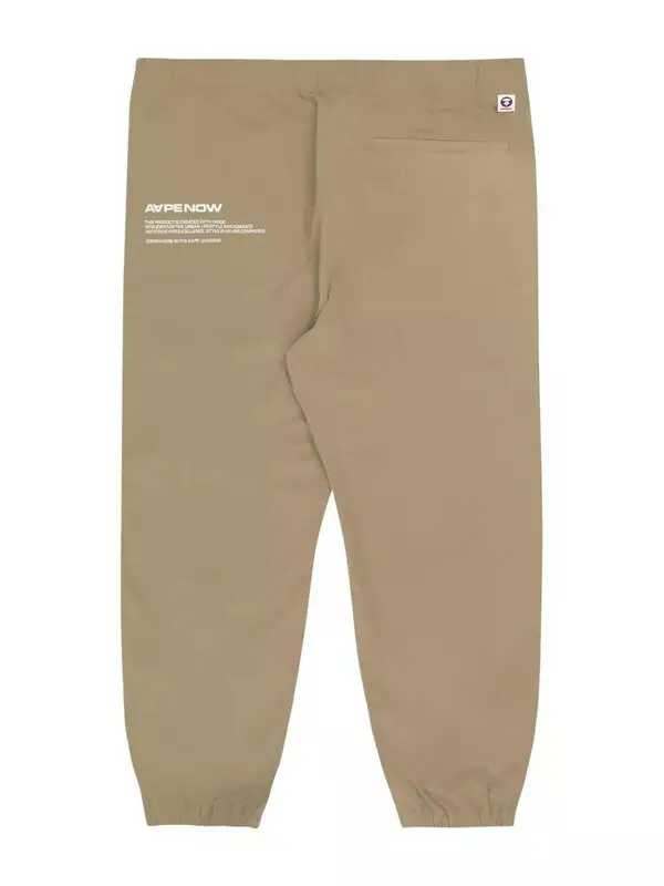 AAPE BY *A BATHING APE Logo-patch Track Pants