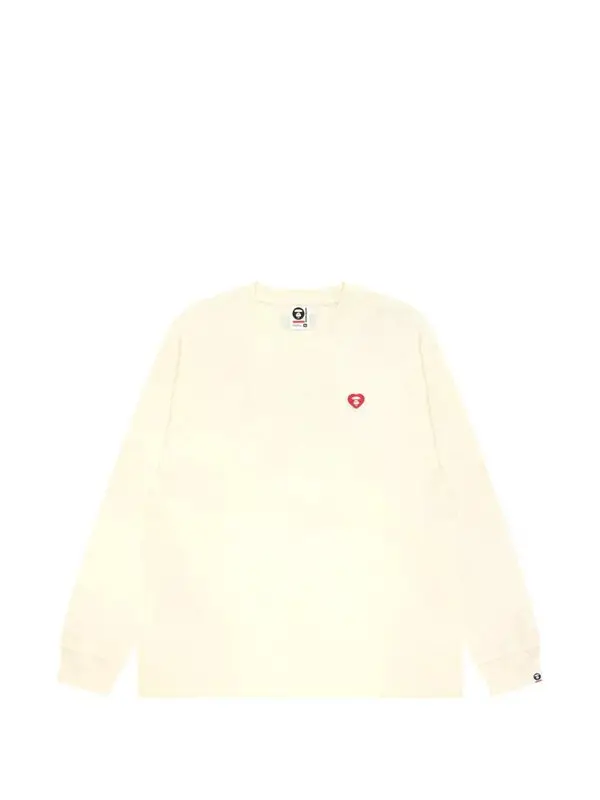 AAPE BY *A BATHING APE Heart Long-sleeve T-shirt - Black