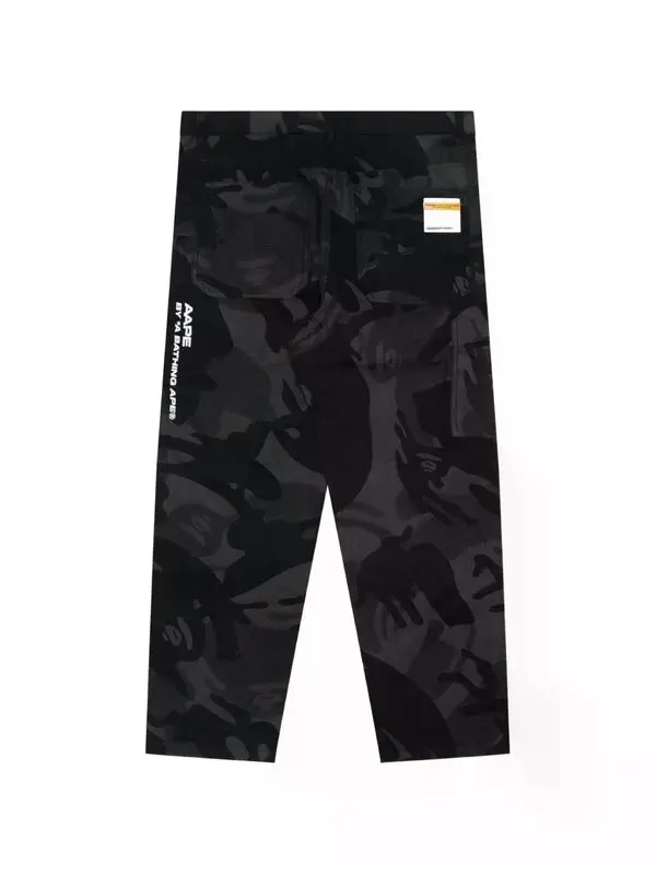 AAPE BY *A BATHING APE Moonface Camo Trousers