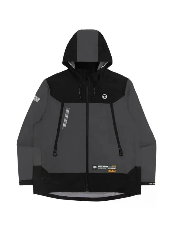 AAPE BY *A BATHING APE Hooded Jacket With Drawstring