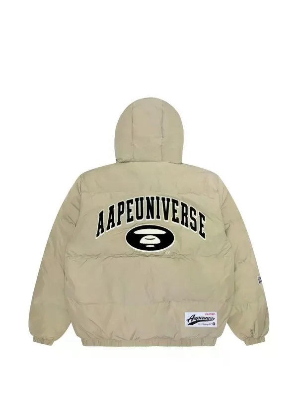 AAPE BY *A BATHING APE Hooded Jacket - Neutrals