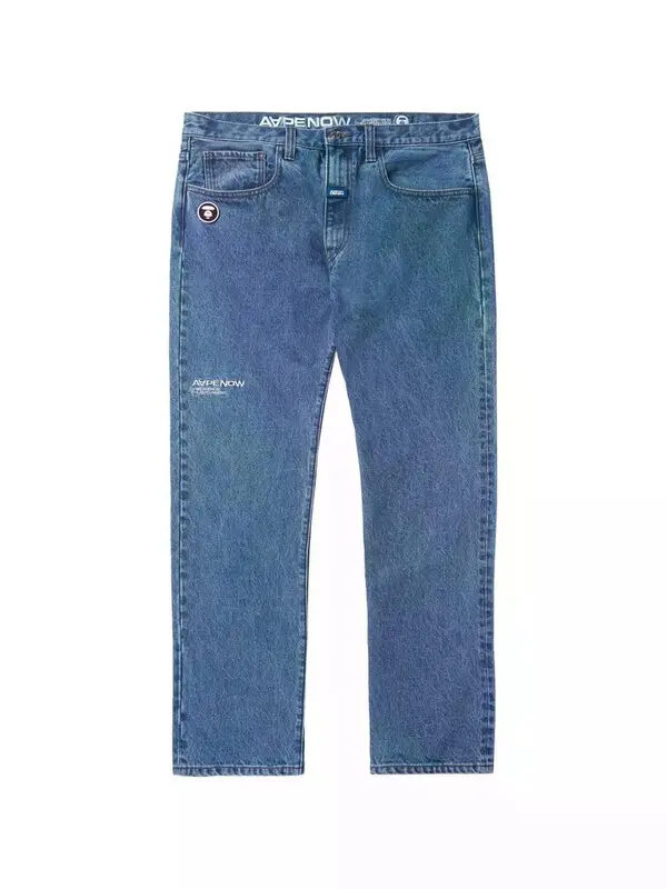 AAPE BY *A BATHING APE Moonface Straight Jeans