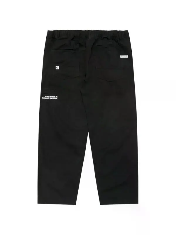 AAPE BY *A BATHING APE Moonface Patch Trousers