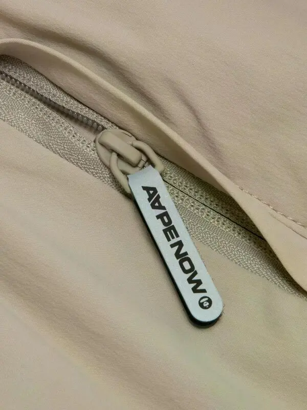 AAPE BY *A BATHING APE Moonface-patch Track Pants - Neutrals