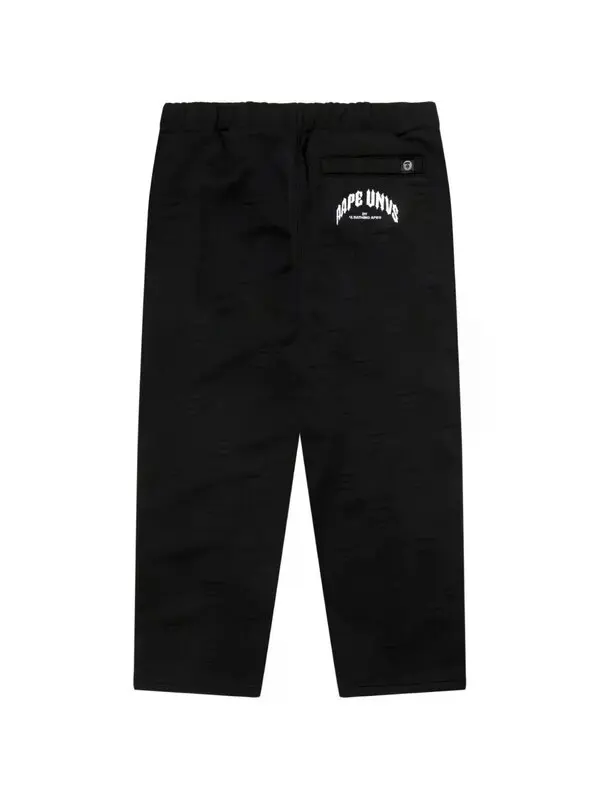 AAPE BY *A BATHING APE Moonface Pintuck Track Pants - Black