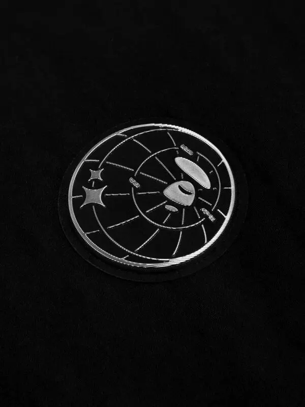 AAPE BY *A BATHING APE Globe Logo Sweatshirt - Black