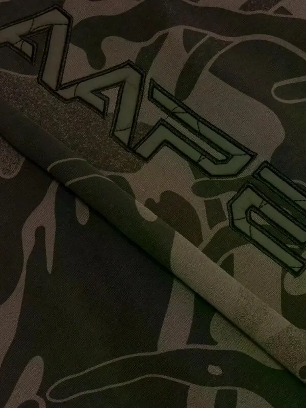 AAPE BY *A BATHING APE Moonface-patch Camo Track Pants