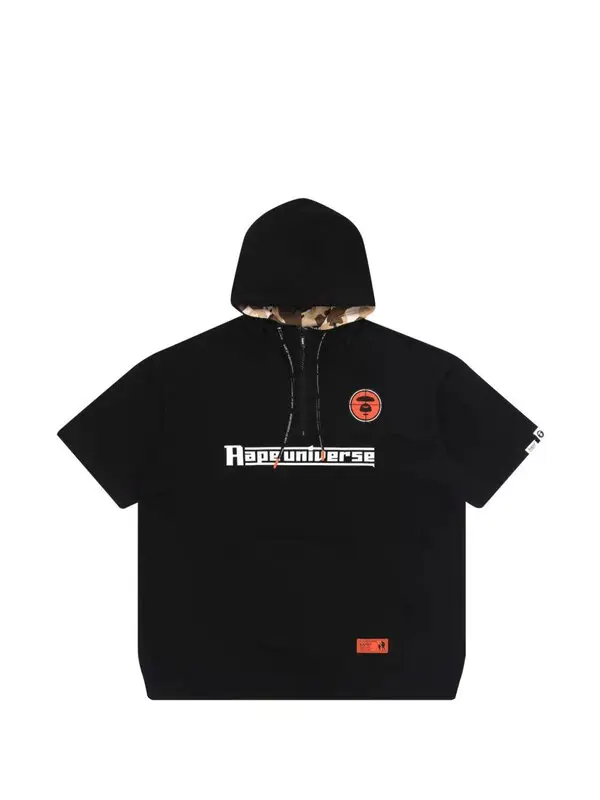 AAPE BY *A BATHING APE Moonface Short-sleeved Hoodie